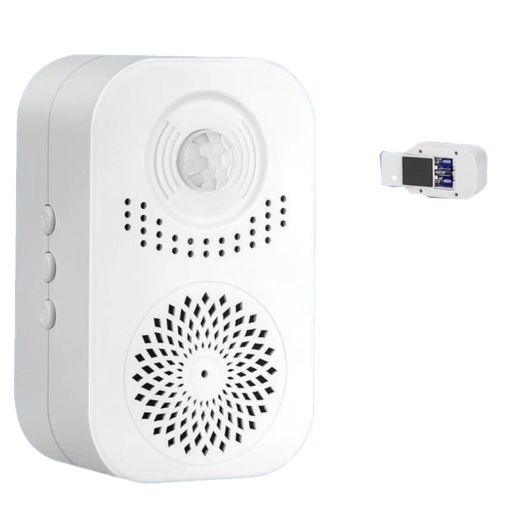 Motion Sensor Welcome Doorbell with Recordable Voice for Shops and ...