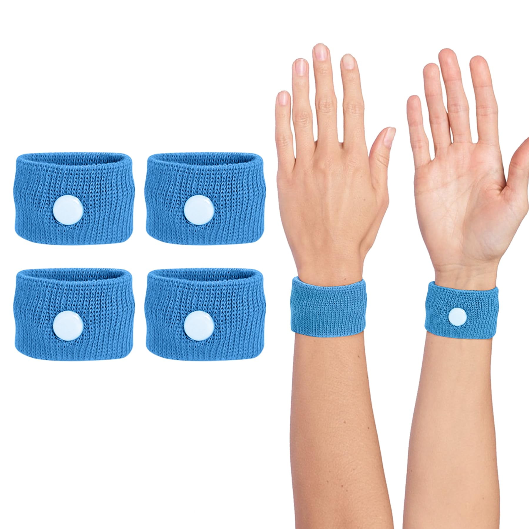 Motion Sickness Wristband, Anti-Nausea Acupressure Wrist Band for ...