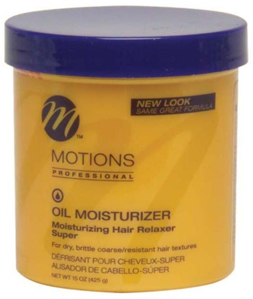 Motions Moisturizing Hair Relaxer with Oil Moisturizer Super, 15 oz ...