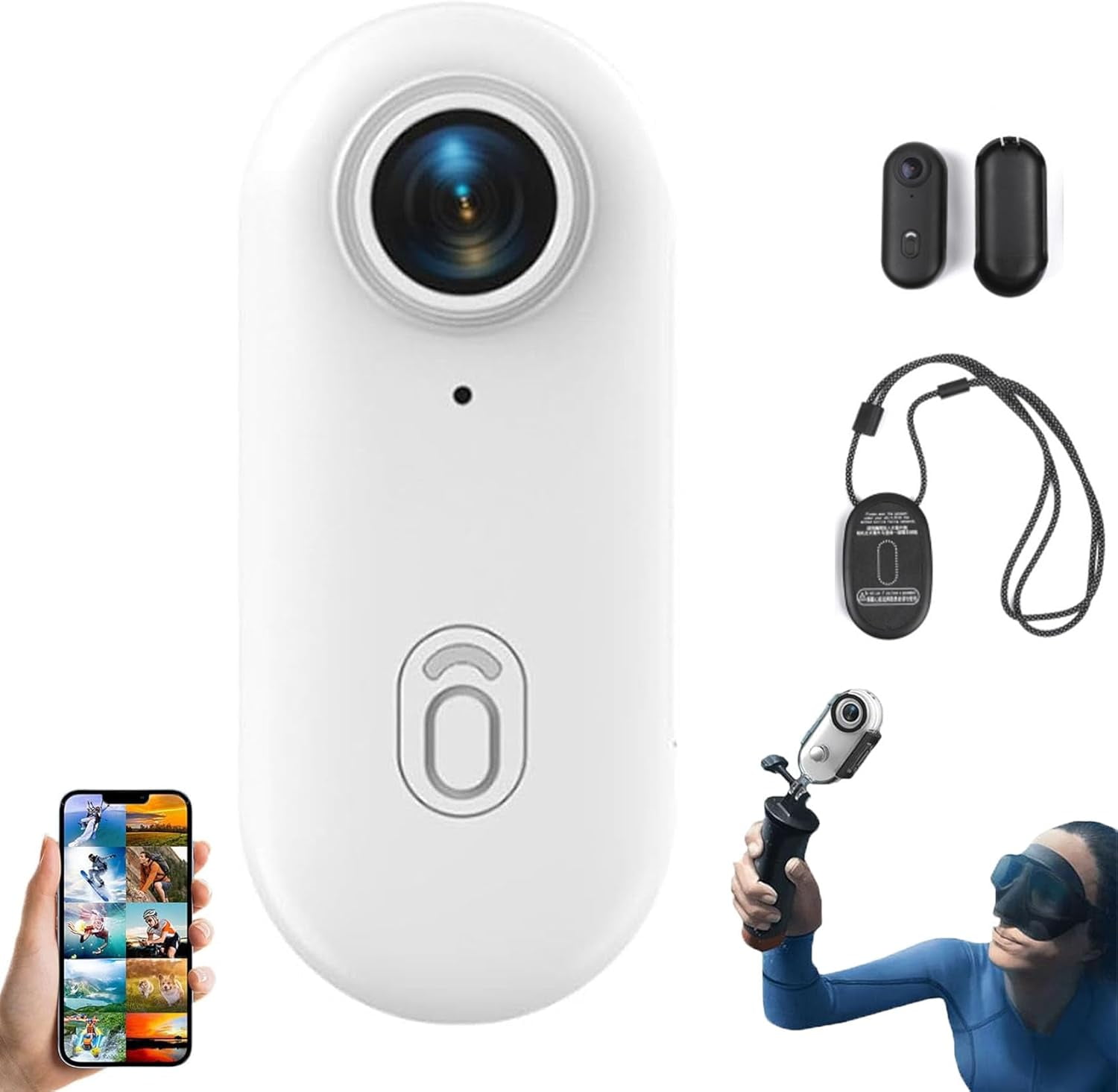 Motiontrail Camera - Nexo25 Camera, Nexo25 Black Smallest High-Res Cam in The World, Thumb Sized ...