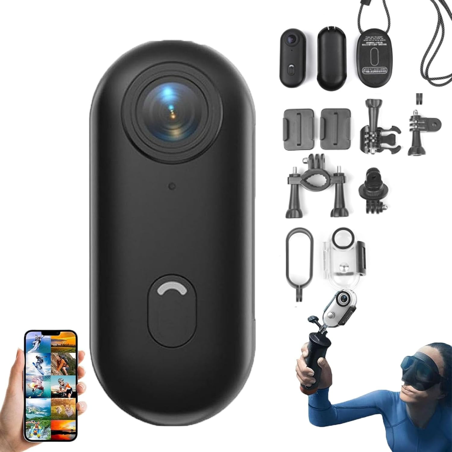 Motiontrail Camera - Nexo25 Camera, Nexo25 Black Smallest High-Res Cam ...