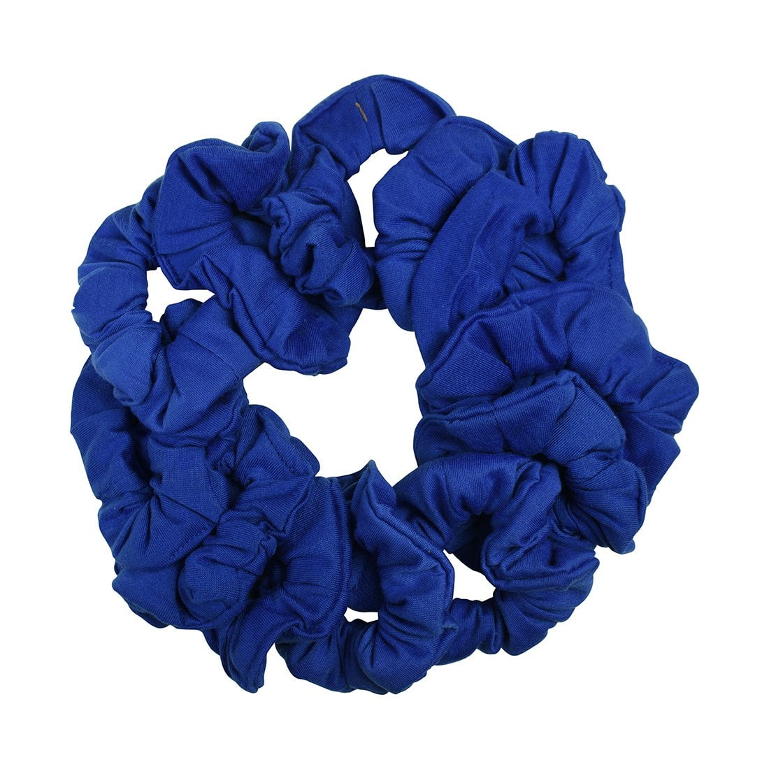 Motique Accessories 12 Pack Solid Hair Ties Scrunchies (Royal ...