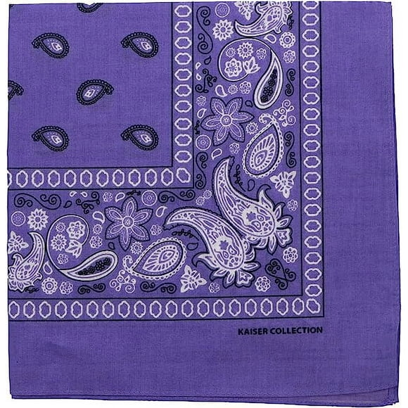 Purple Bandana