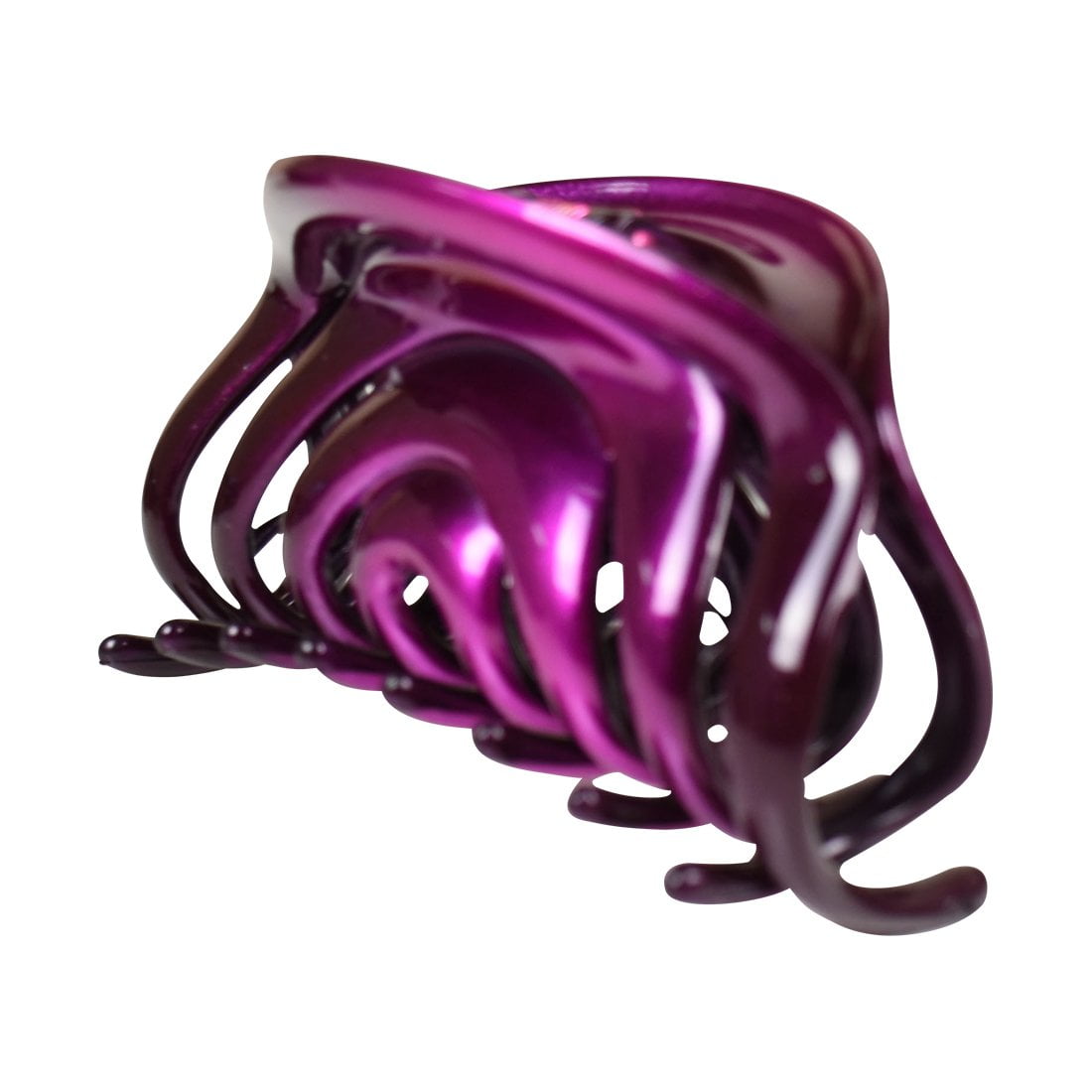 Motique Accessories 3.75 inch Concentric Circles Jaw Clip - Mauve ...