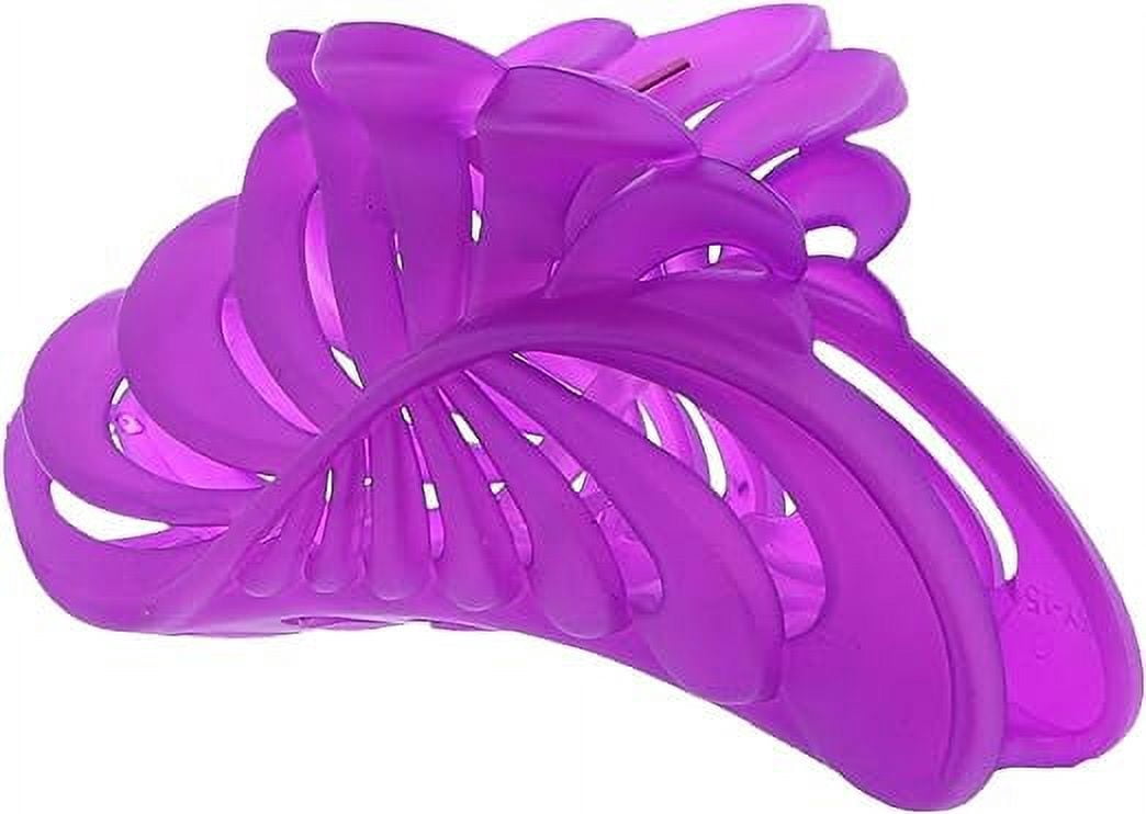 Motique Accessories 5 inch Large Jaw Clip Hair Claw with Leaf Design ...