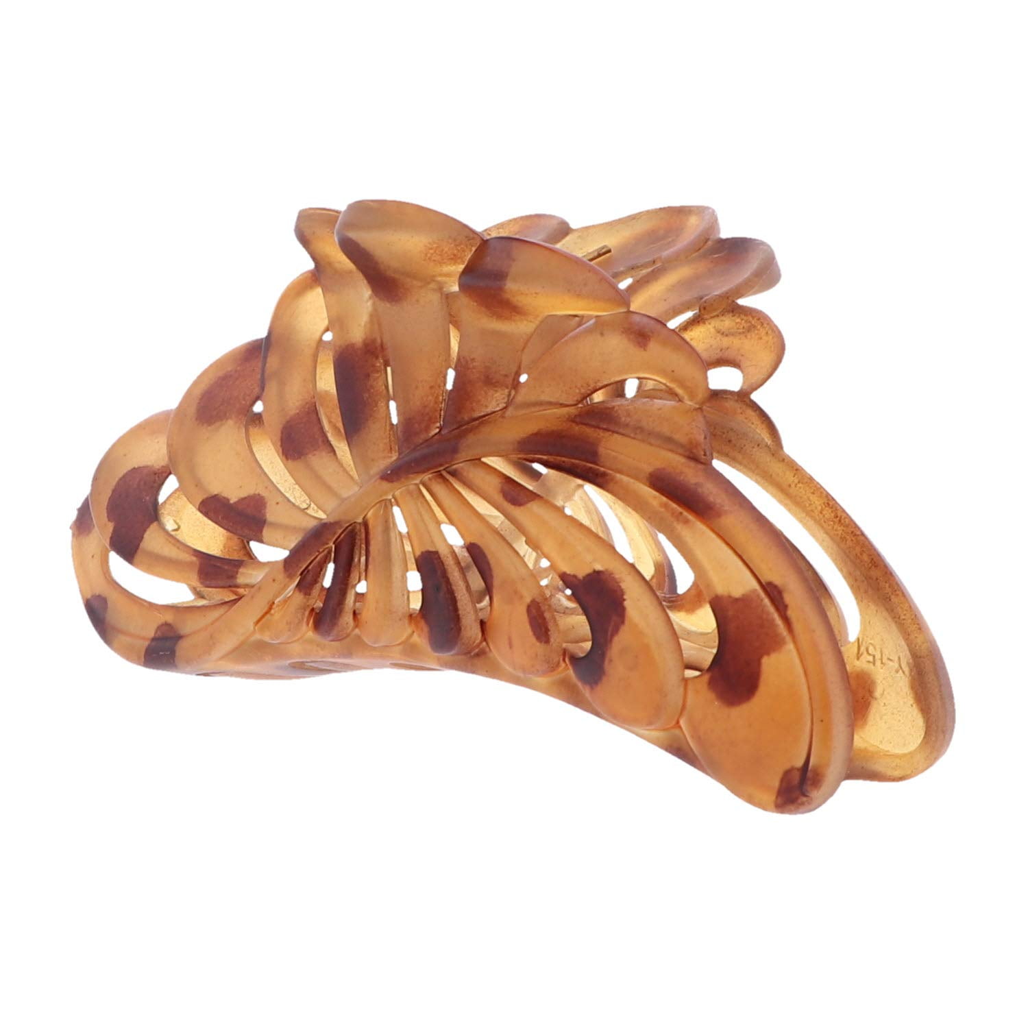 Motique Accessories 5 inch Large Jaw Clip Hair Claw with Tortoise Leaf ...