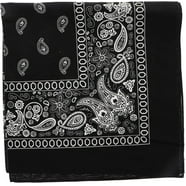 Rothco Large Trainmen Bandanas 27 Inch - Black - Walmart.com