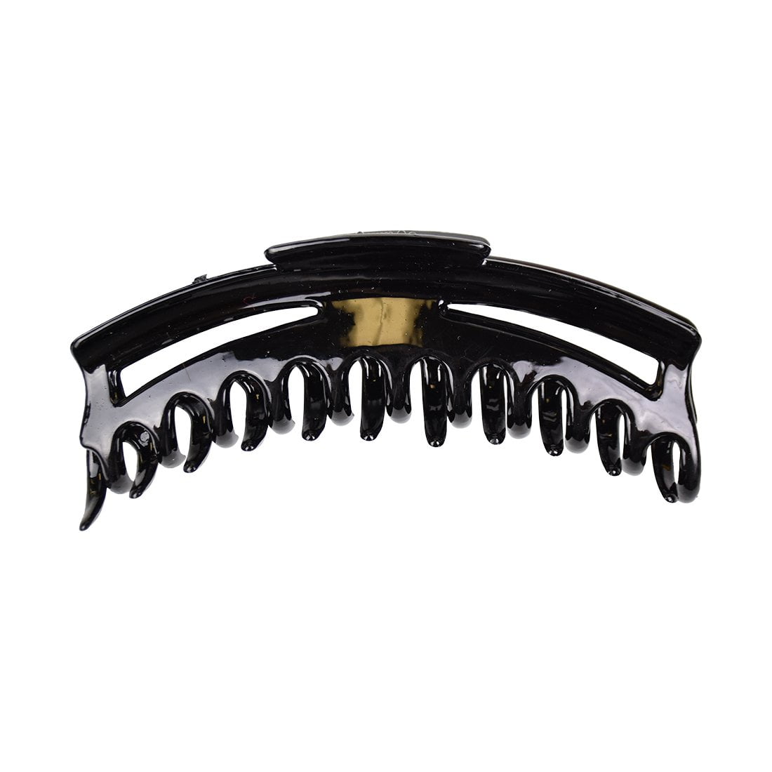 Motique Accessories Long Jaw Clip Hair Claw for Adult Girls- Black ...