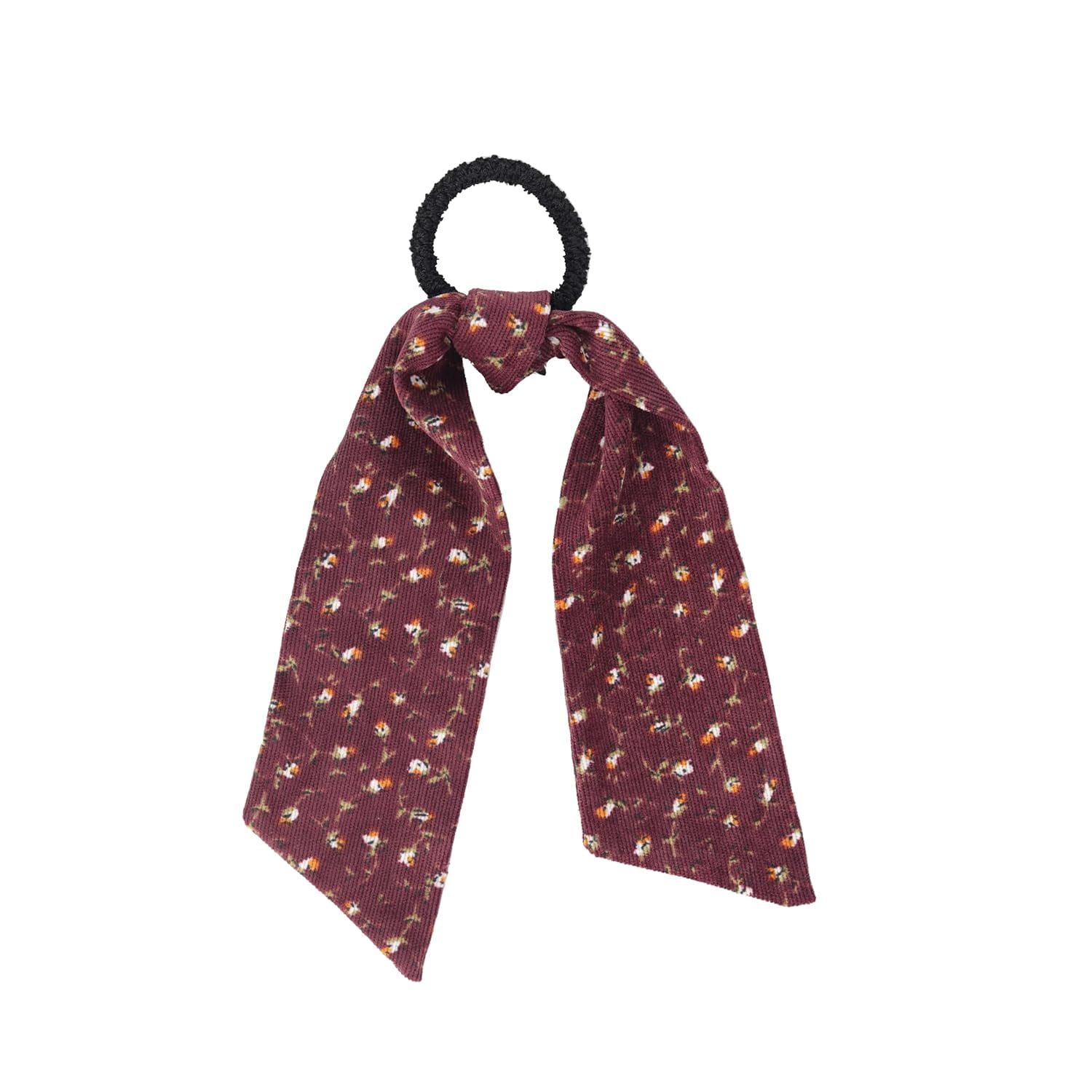Motique Accessories Long Tail Ponytail Holder - Hairtie with Corduroy ...
