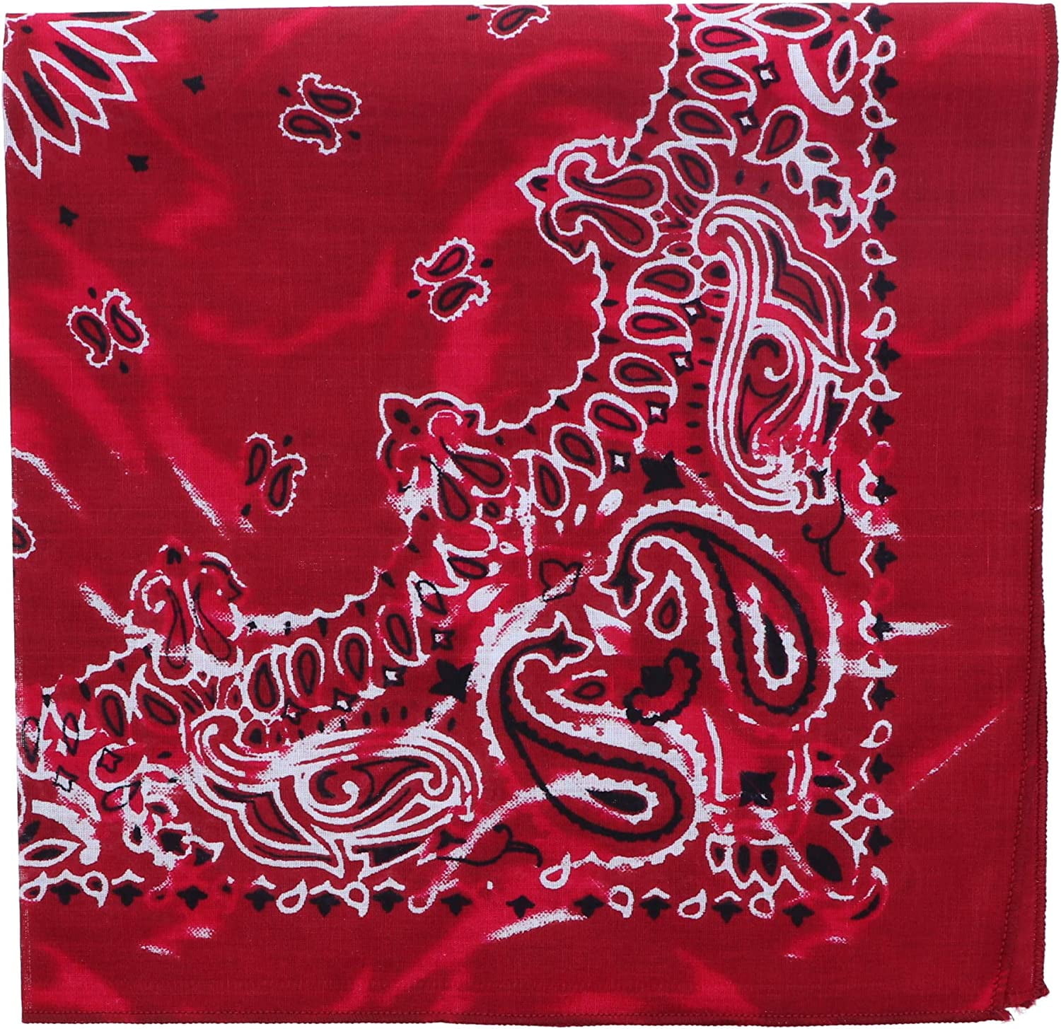 Motique Accessories Modern Tie Dye Bandana - Burgundy - Walmart.com