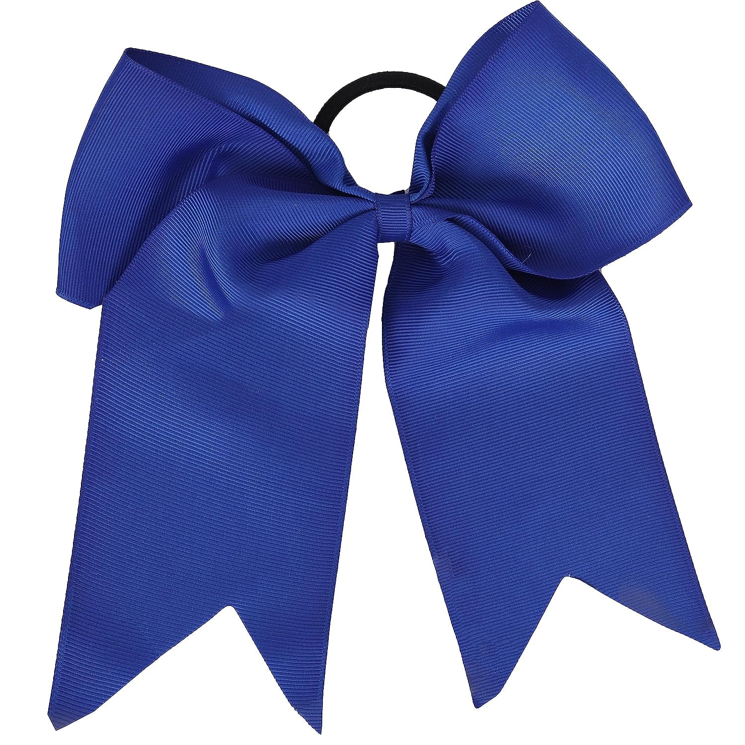 Motique Accessories Royal Blue Jumbo Bow Pony with Tails - Walmart.com