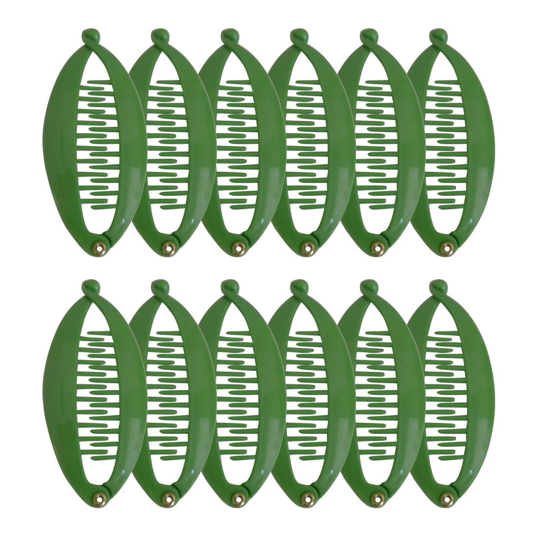 Motique Accessories Set of 12 Mini Banana Clips Perfect for Adult ...