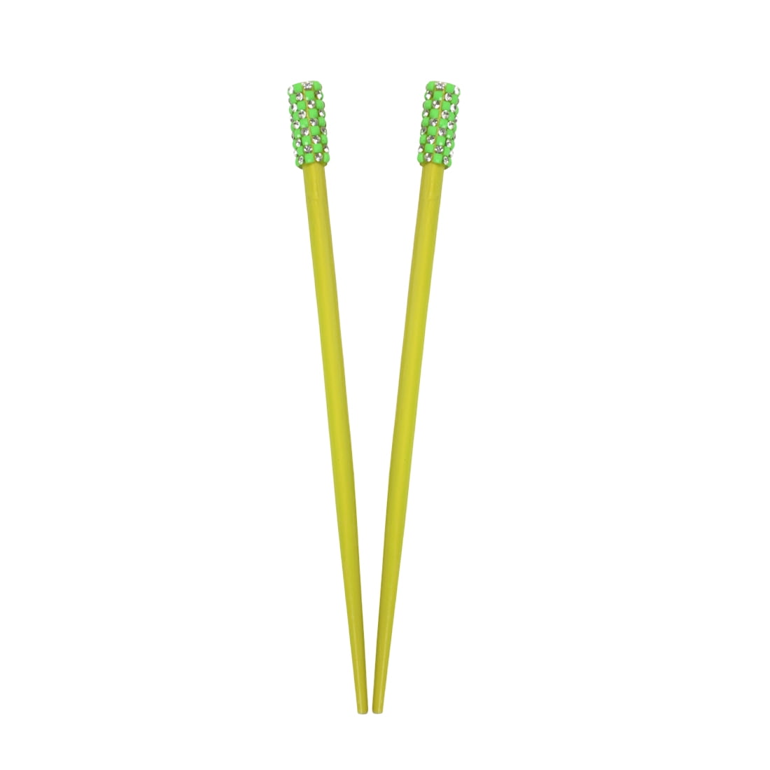 Motique Accessories Set of 2 Plastic 7.5 in Hair Sticks Chopsticks with ...