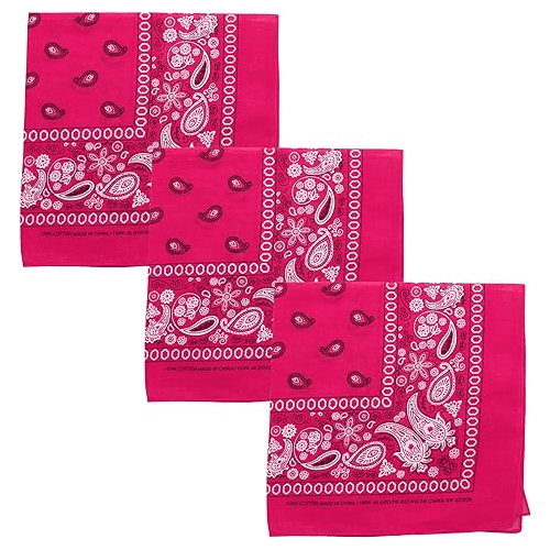 Motique Accessories Set of 3 Jumbo Bandanas - Walmart Business Supplies
