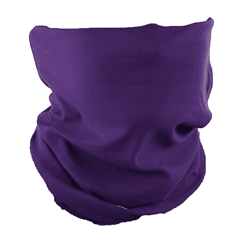 Motique Accessories Solid Seamless Tube Bandana Neck Gaiter for Adult ...