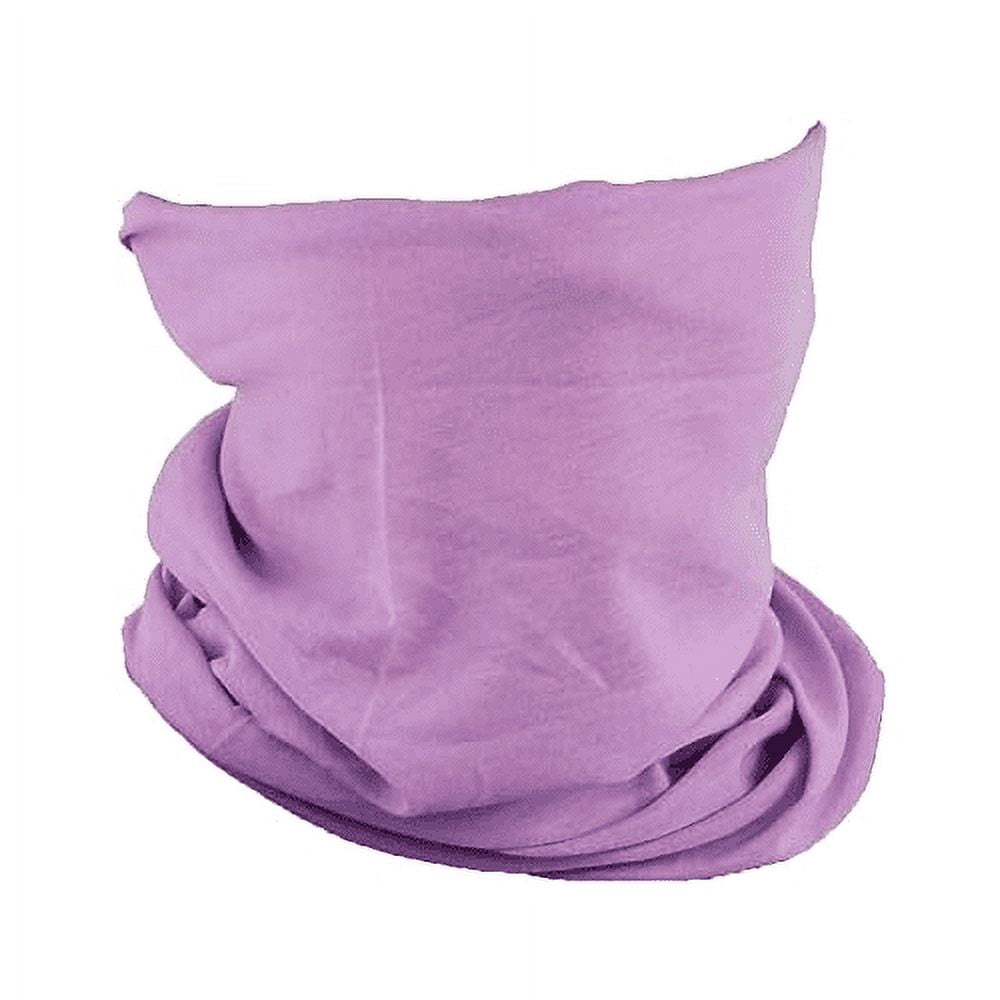 Motique Accessories Solid Seamless Tube Bandana Neck Gaiter - Walmart.com