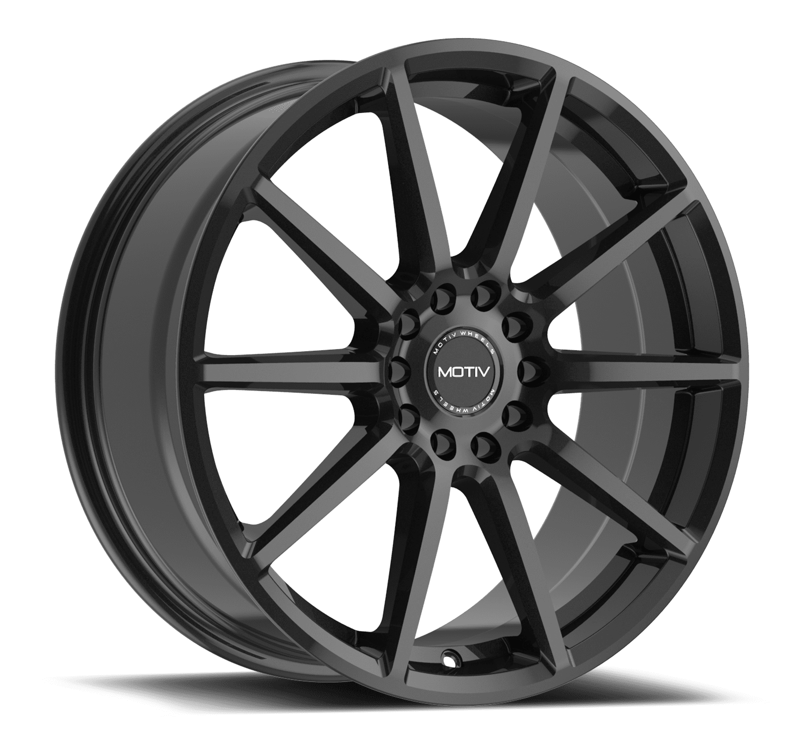 Motiv 431B Elicit 16x7.5 Gloss Black Wheel Rim, 5X100, Exceptionally ...
