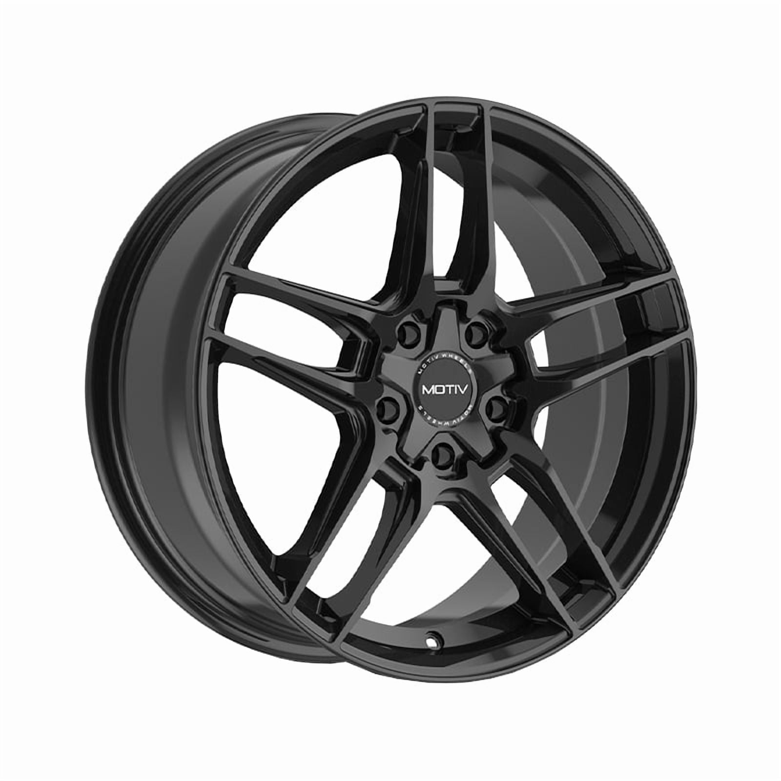 Gloss Motiv 17x7.5 5X100 434B Matic Black Wheel Rim - Walmart.com