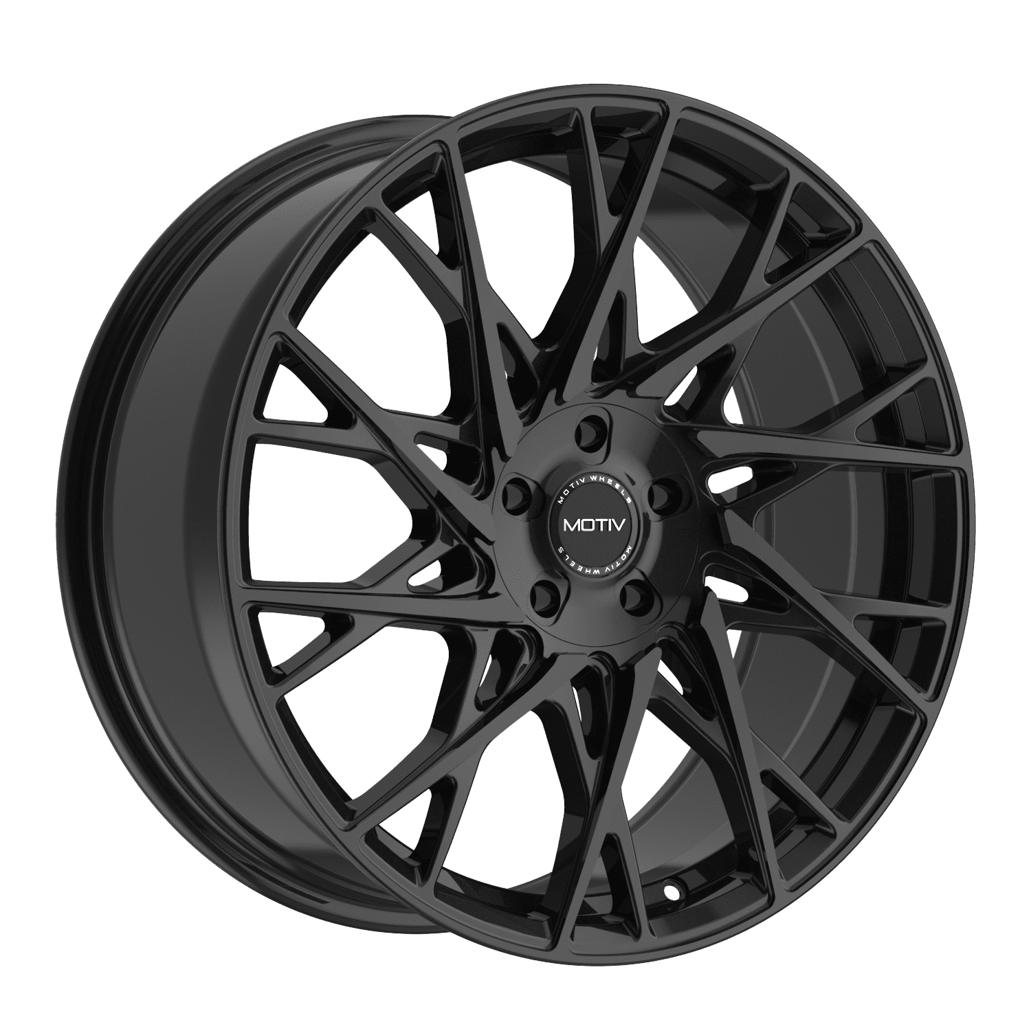 Motiv 430B Maestro Gloss Black Wheel Rim, 17x7.5, 5X4.50 - Walmart.com