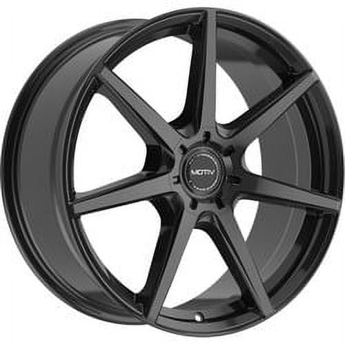 Motiv 432B Rigor 17x7.5 Gloss Black Wheel Rim 5x4.50, Strong A356 ...