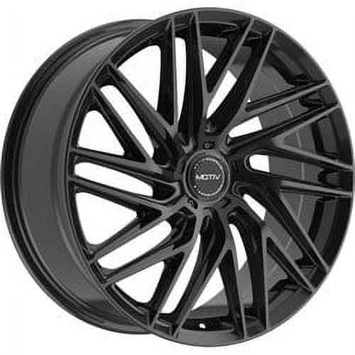 Motiv 18x8 429B Align Gloss Black A356 Aluminum Wheel Rim, 5X108 with ...