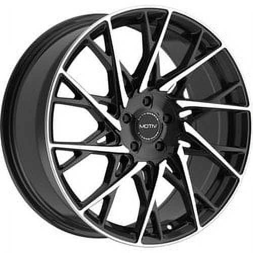Motiv 18x8 Maestro Black Wheel Rim, 430MB, 5X4.50 Size, A356 Aluminum ...