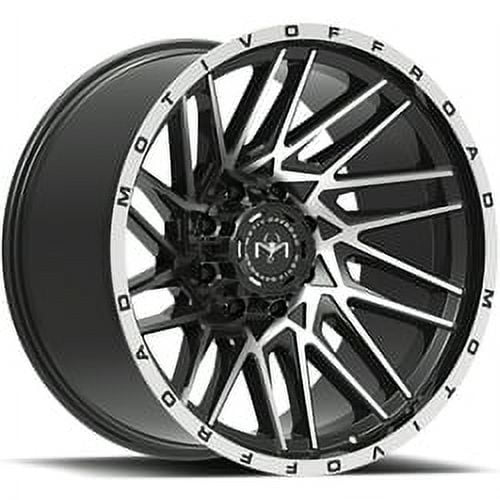 Motiv 424MB Mutant Gloss Black Machined Wheel Rim, 20" x 9" 6 x 135mm/6 ...