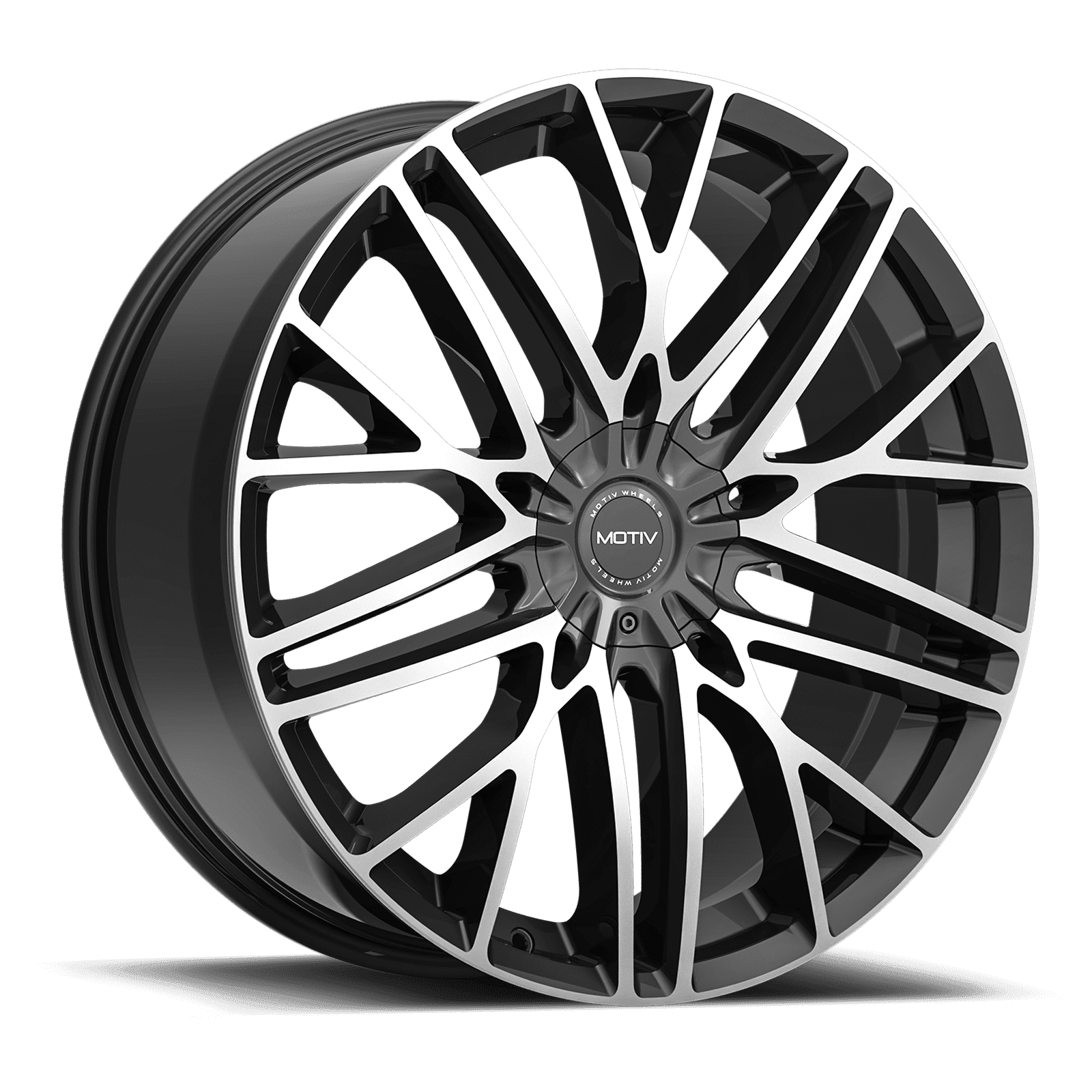 Motiv 437MB Black Rims, 20x8.5 Wheel 5x4.5/5x120 (40mm), A356 Aluminum ...