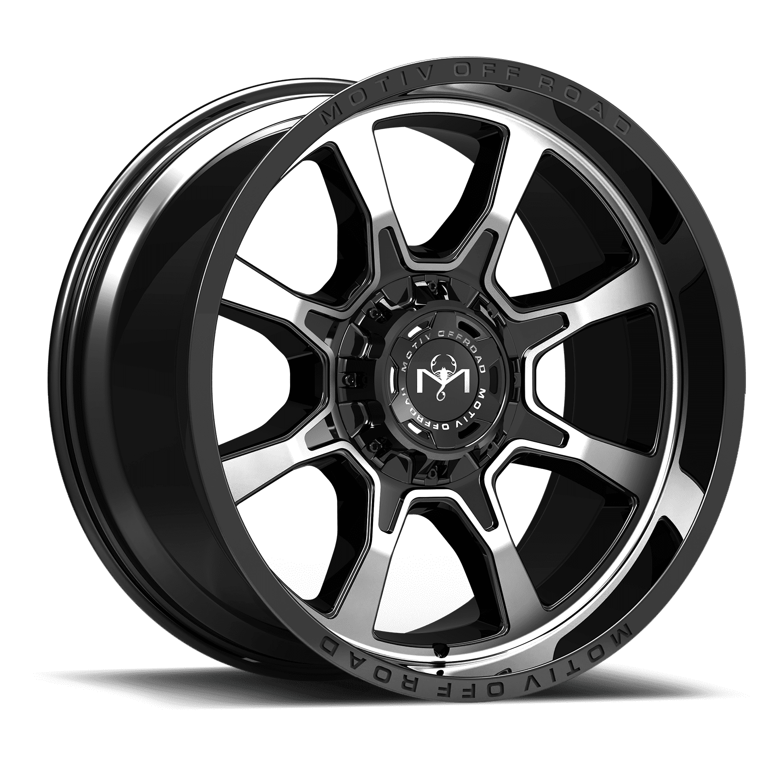 Motiv Off Road 427MB GLOCK 20X9 5X5.50 / 5X150 Gloss Black Machined ...
