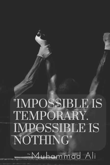 Muhammad Ali Impossible Is Nothing Wallpaper