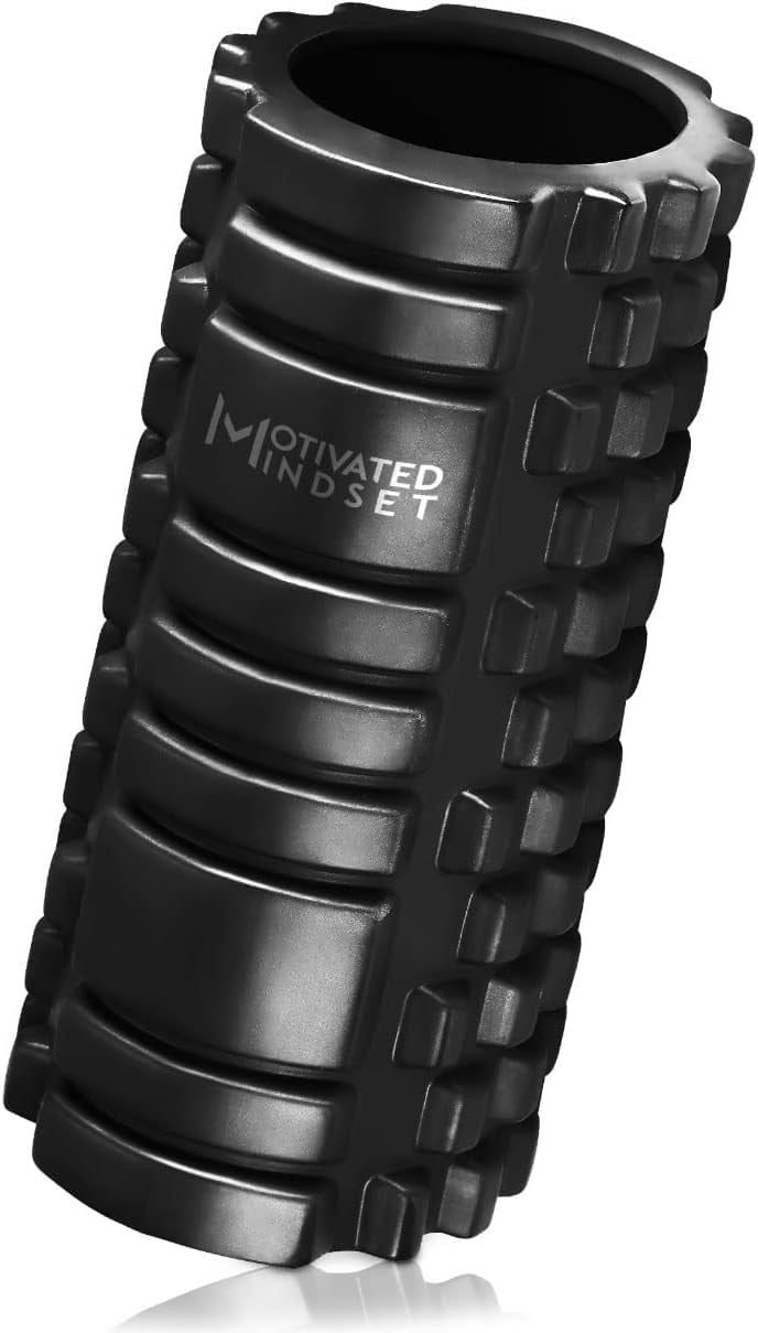 Motivated Mindset Hollow Core Foam Roller for Deep Tissue Massage | Fitness Roller Myofascial ...