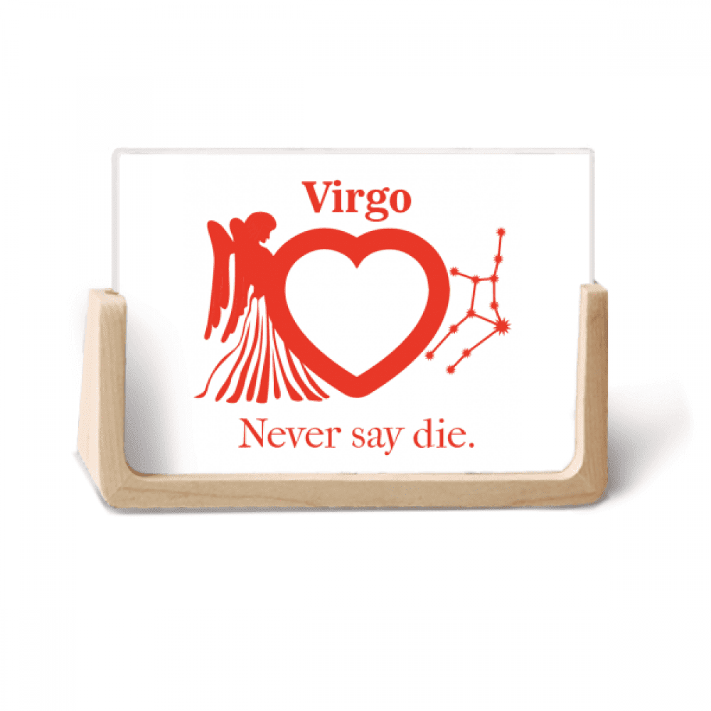 Motivation Constellation Love Virgo Photo Wooden Photo Frame Tabletop ...