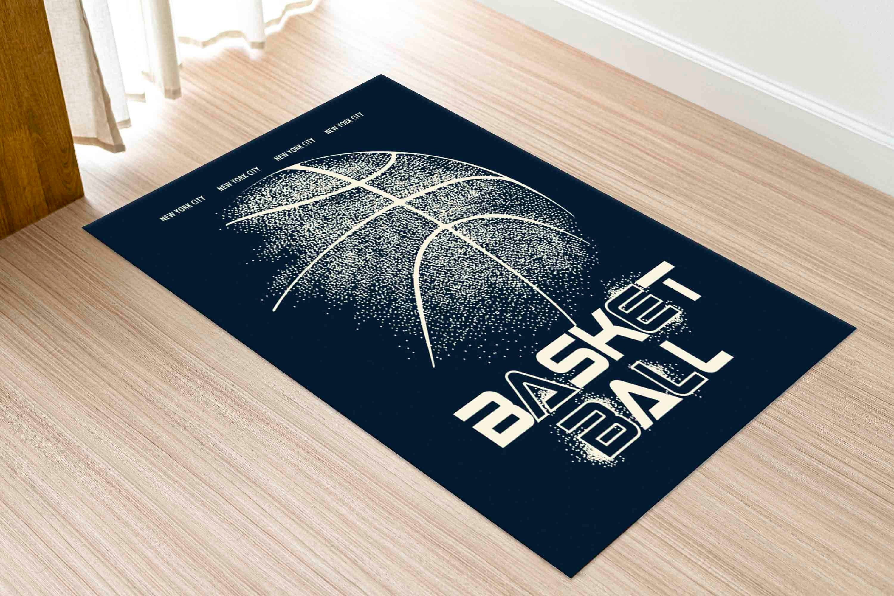 Motivation Rugs, Front Door Rug, Thick Rugs, Man Cave Rug, Basketball ...