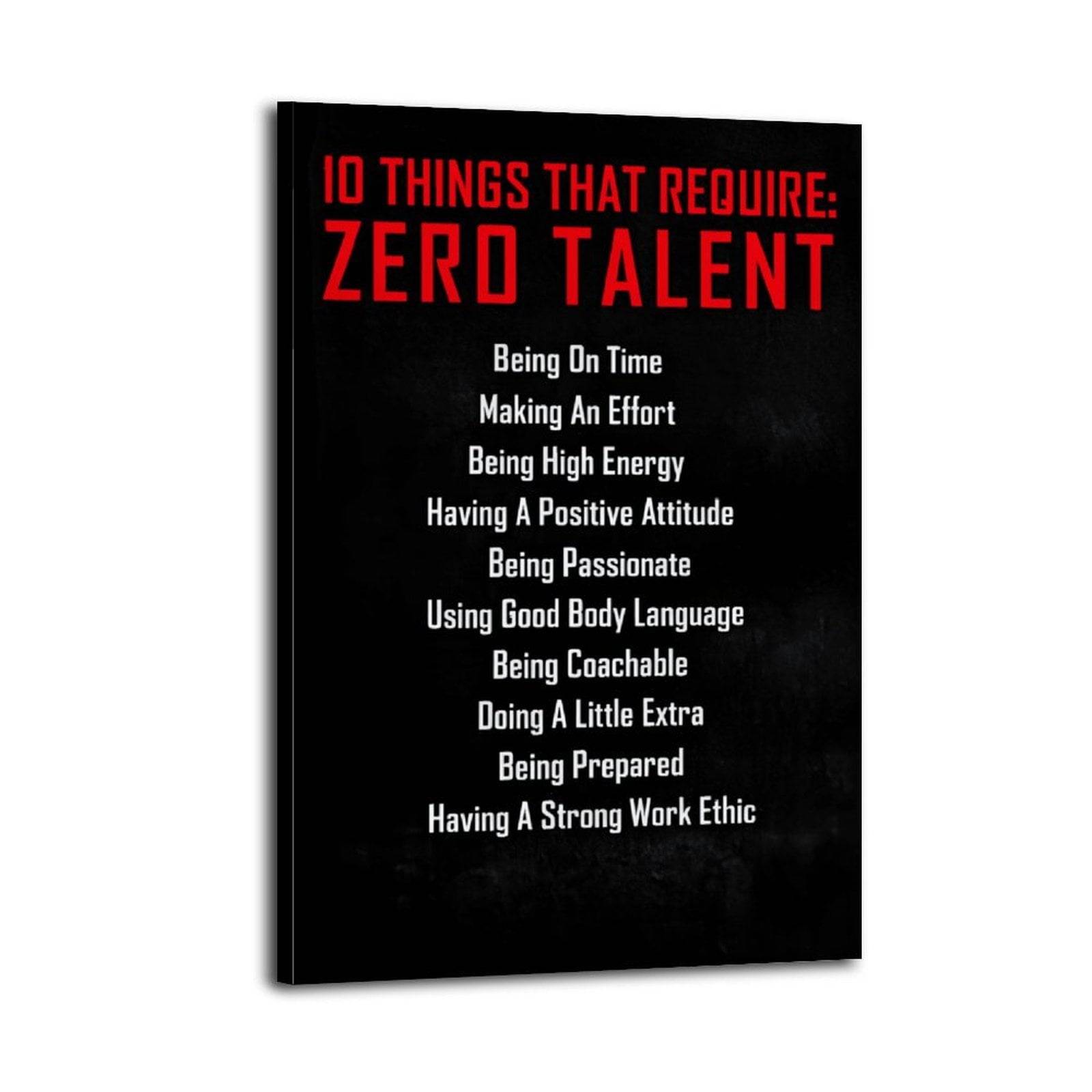 Motivational 10 Things That Require Zero Talent Office Positive Quotes ...