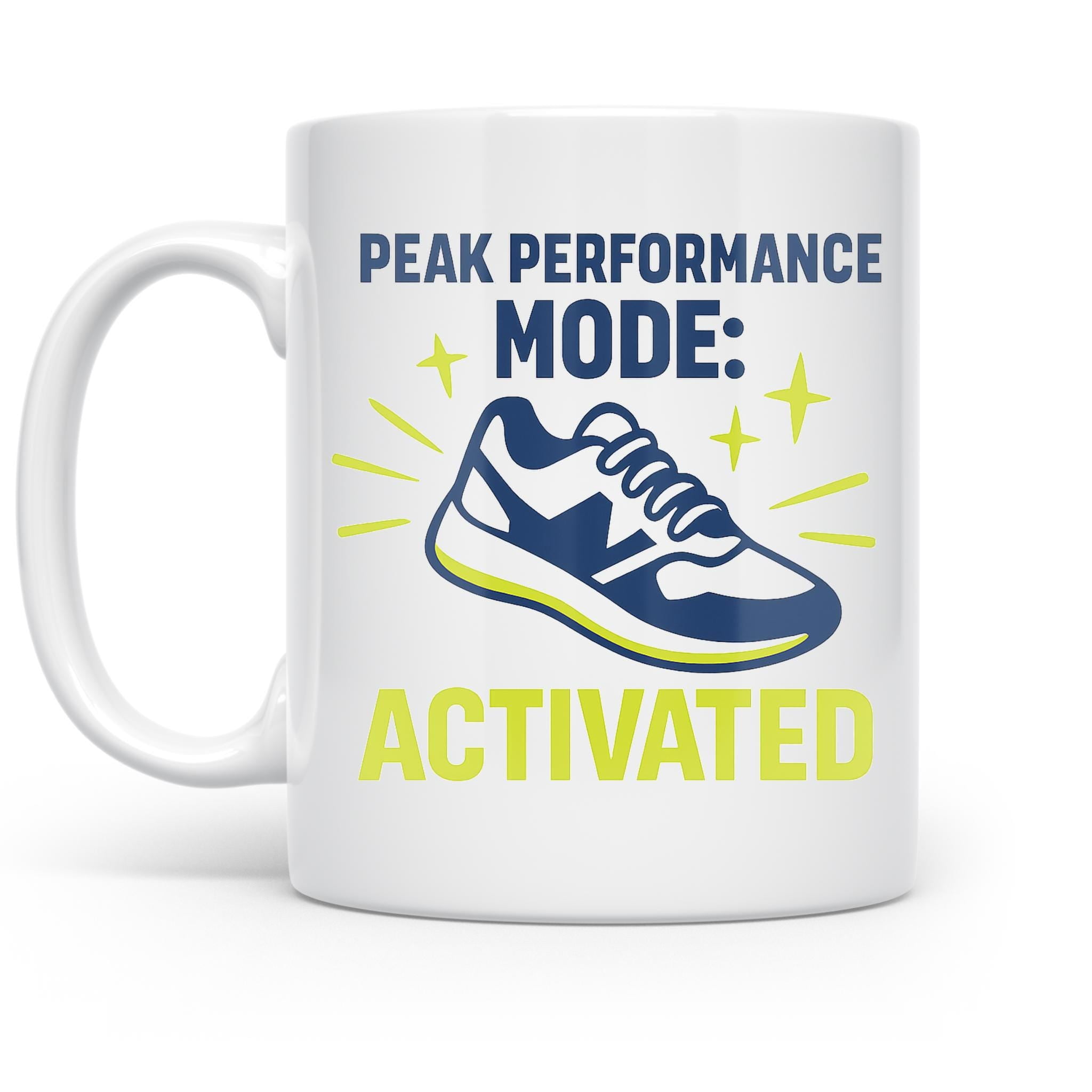Beast Mode 11 oz Coffee Mug - Fun Gift for Gym Lovers White Ceramic ...