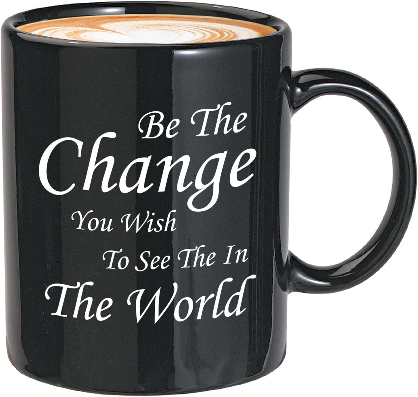 Motivational Coffee Mug be the change you wish - Employee Appreciation ...