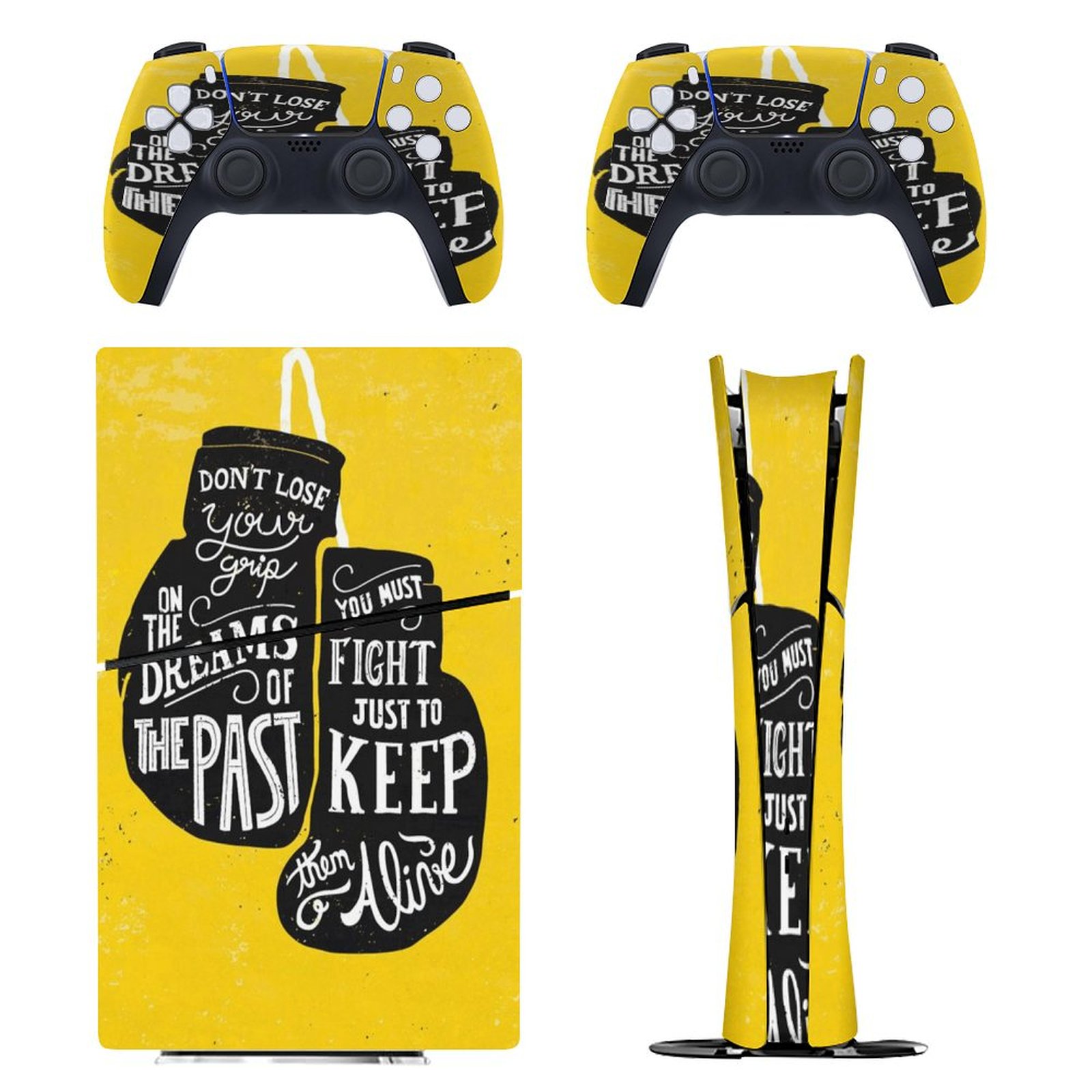 Motivational Decorative Picture Boxing Gloves PS5/PS5 Pro/PS5 Slim ...