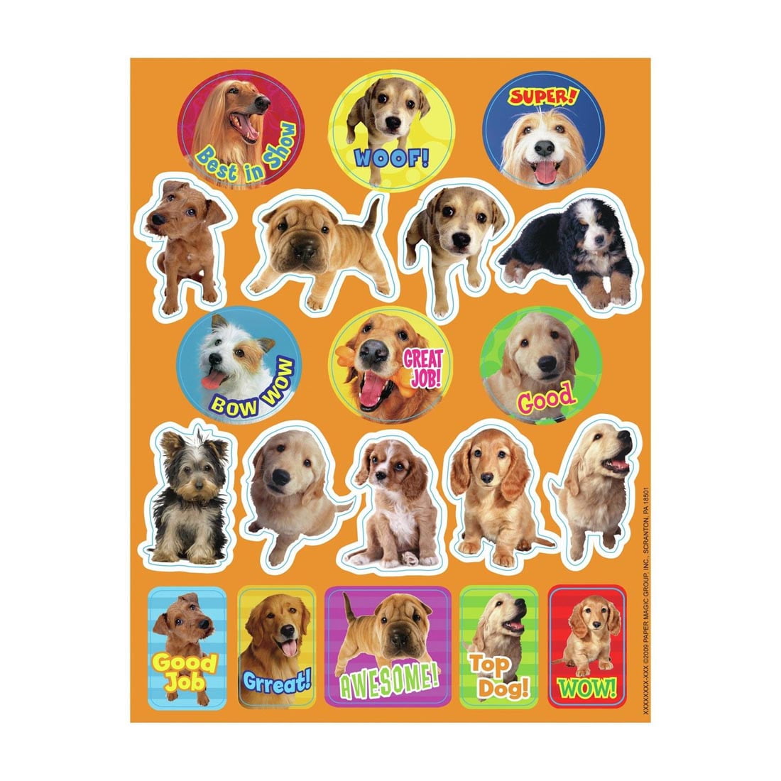 Motivational Dog Theme Stickers by Eureka - Walmart.com