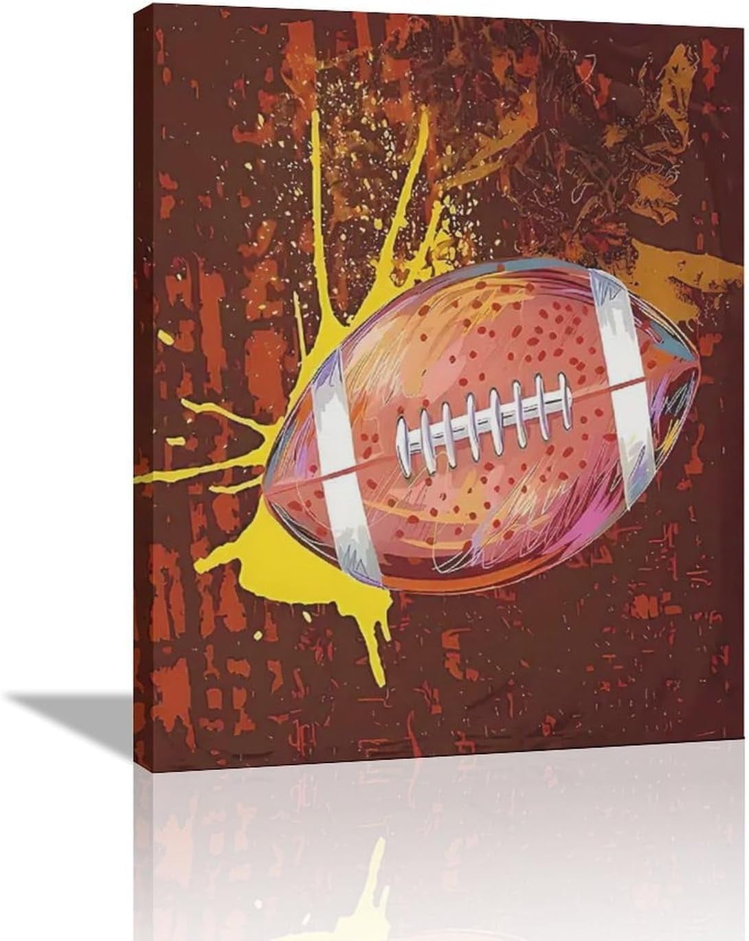 Motivational Football Wall Art Football Posters Pictures Wall Decor ...