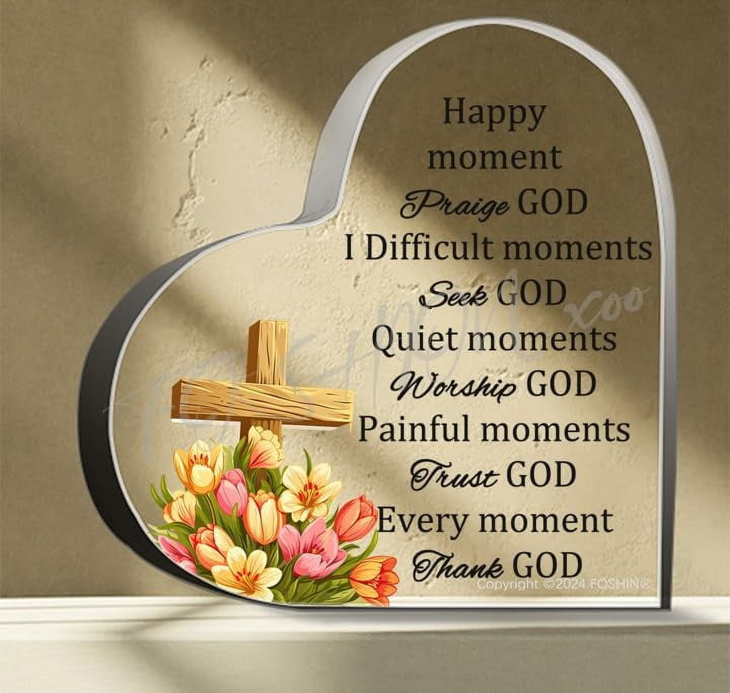 Motivational Gift Christian Gift Office Encouragement Table ...