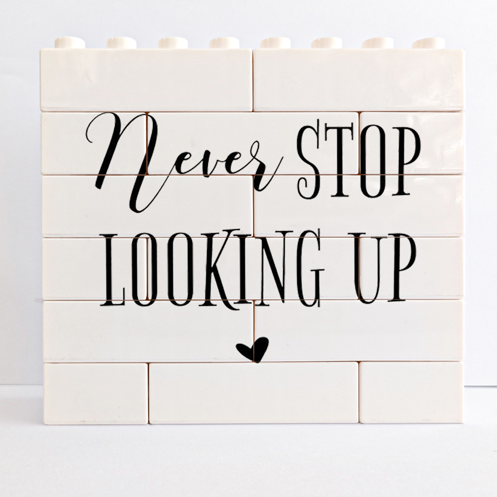 Motivational Gifts Farmhouse Block Building Bricks Blocks Puzzles For ...