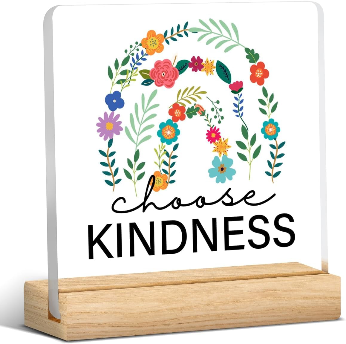 Motivational Gifts Inspirational Quote Kindness Positive Clear Desk ...