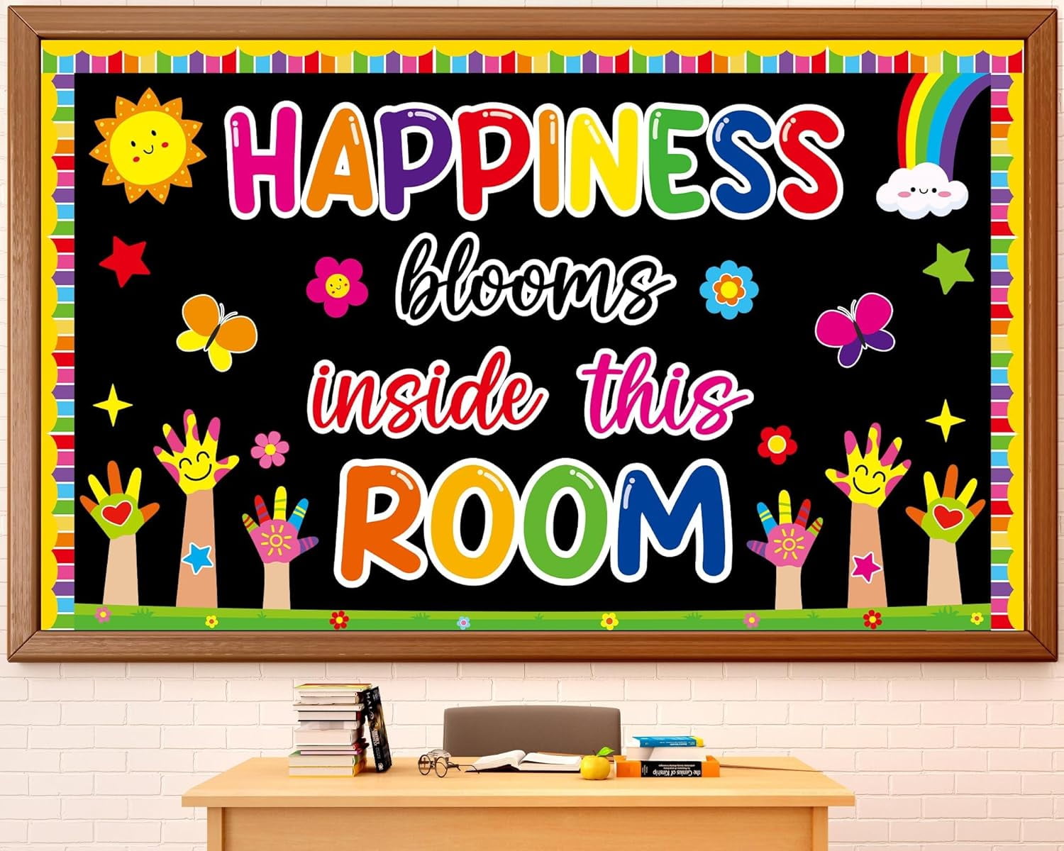 Motivational Handprint Bulletin Board Decorations Welcome Back to ...