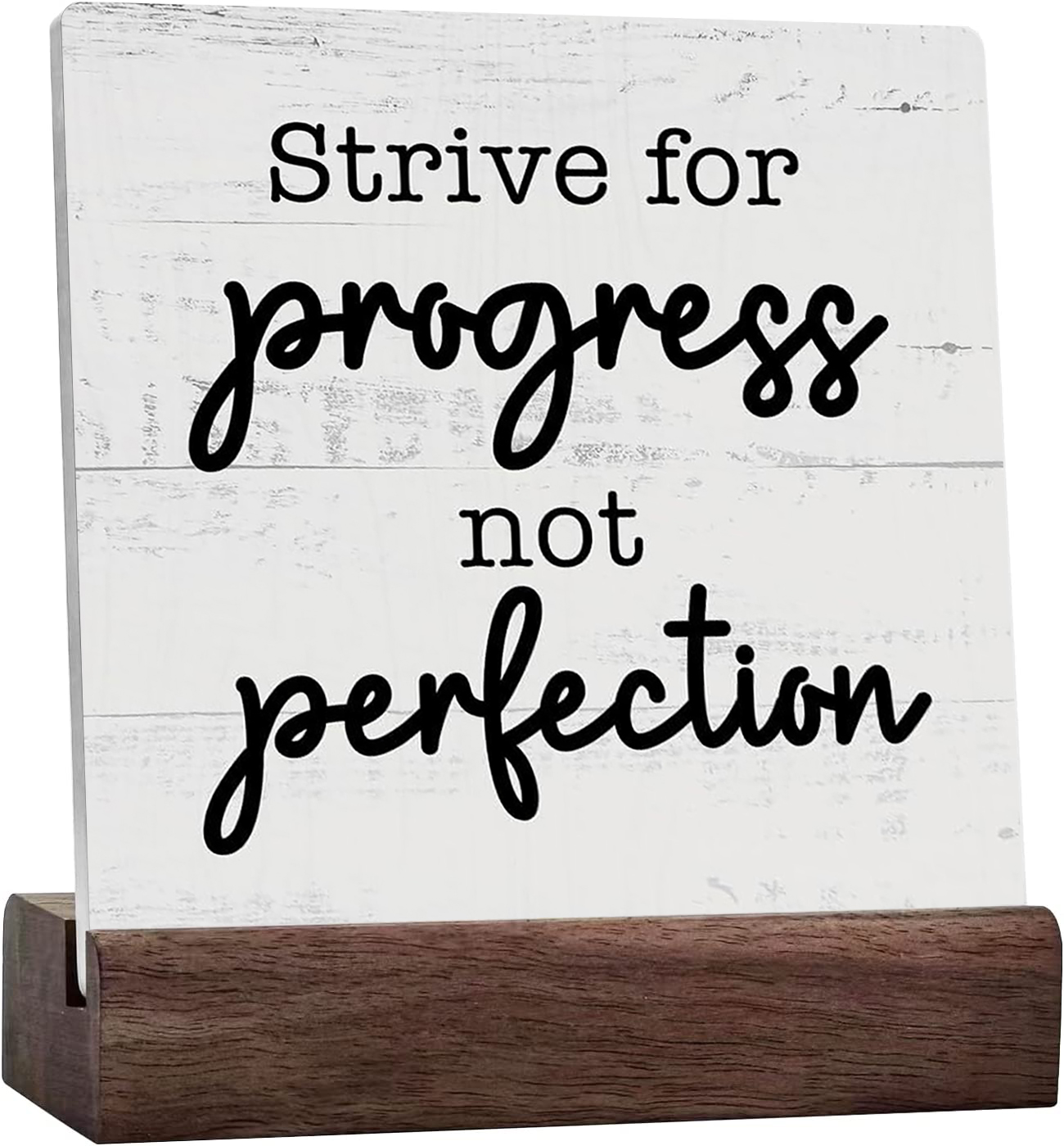 Motivational Home Office Decor Classroom Decor Farmhouse Ceramic Table ...