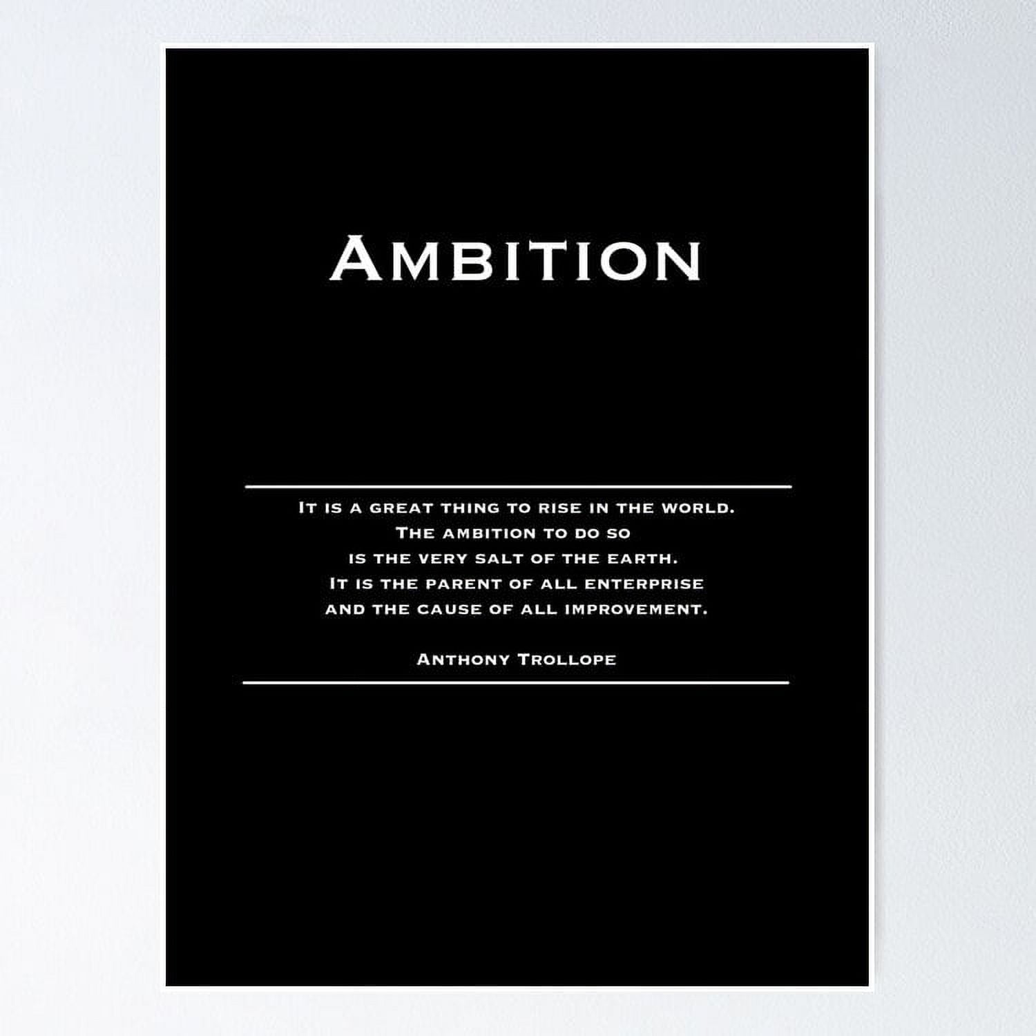 Motivational Inspirational Wall Art, Home Decor, Office Decor ...