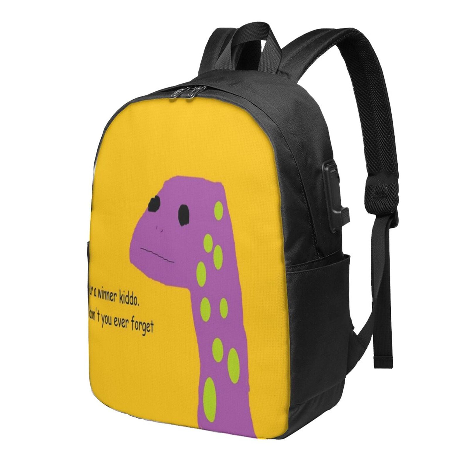 Motivational Lizard Backpack Fashion Travel Backpack Laptop Backpack 17 ...