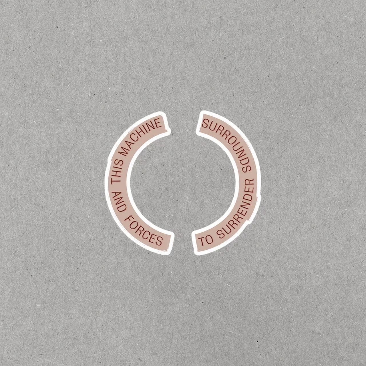 Motivational This Machine Surrounds To Surrender Forces Decal ...