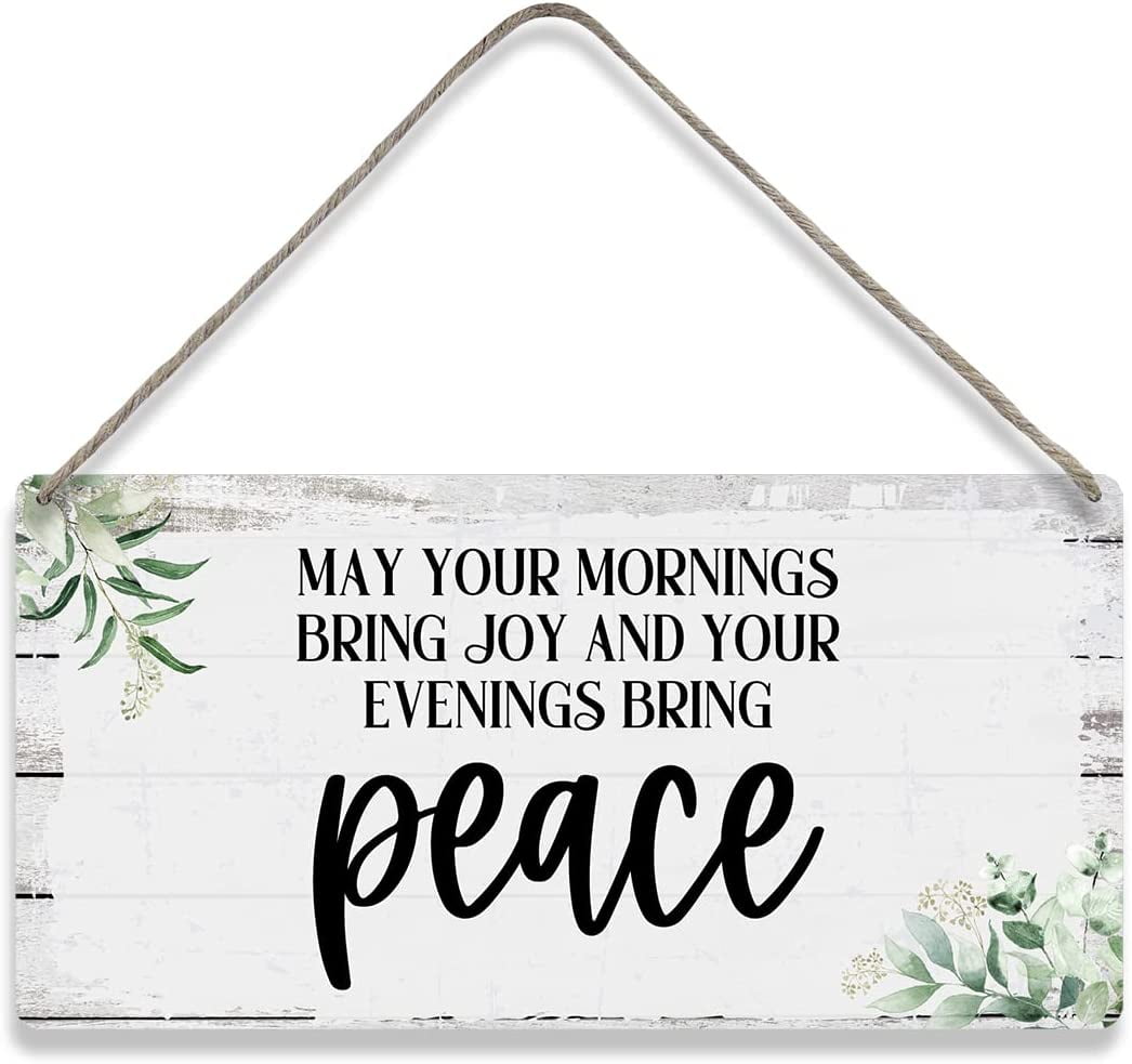Motivational May Your Mornings Bring Joy and Your Evenings Bring Peace ...