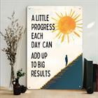 Motivational Metal Tin Sign - Inspirational Metal Tin Sign - 8x12 Inch ...
