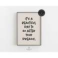 Motivational Poster, Retro Inspirational Quote, Trendy Classroom Poster ...